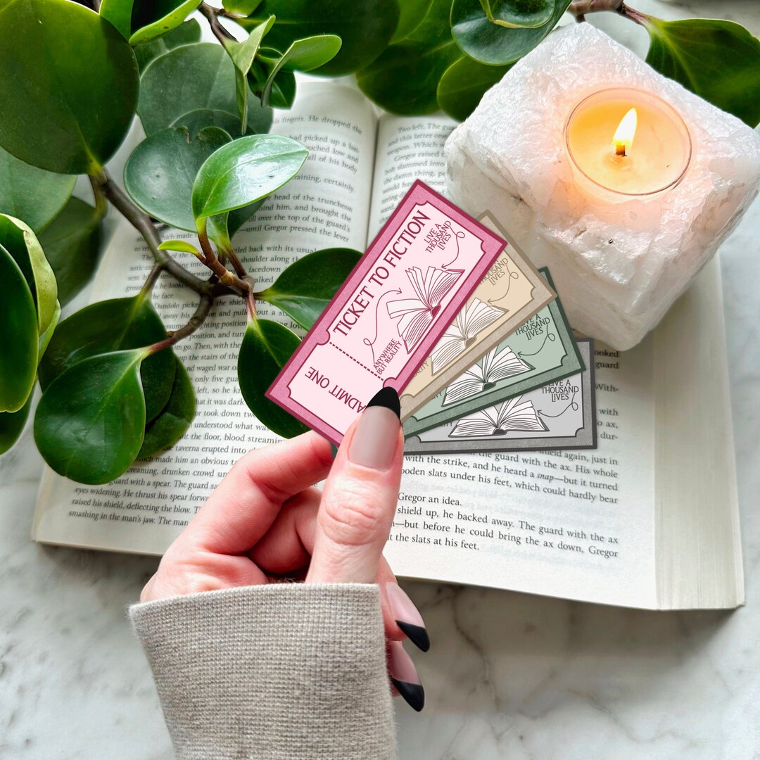 Admit One Sticker, Kindle Sticker, Booktok Sticker, Book Stickers for ...