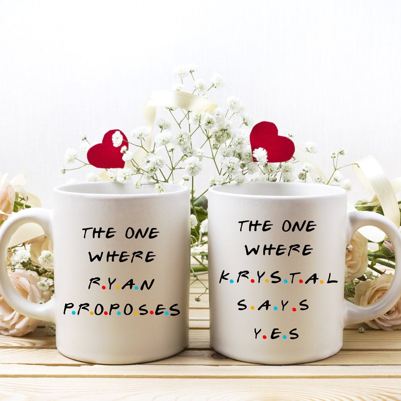 Engagement Mug - Etsy