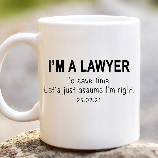 Lawyer Mug - Etsy