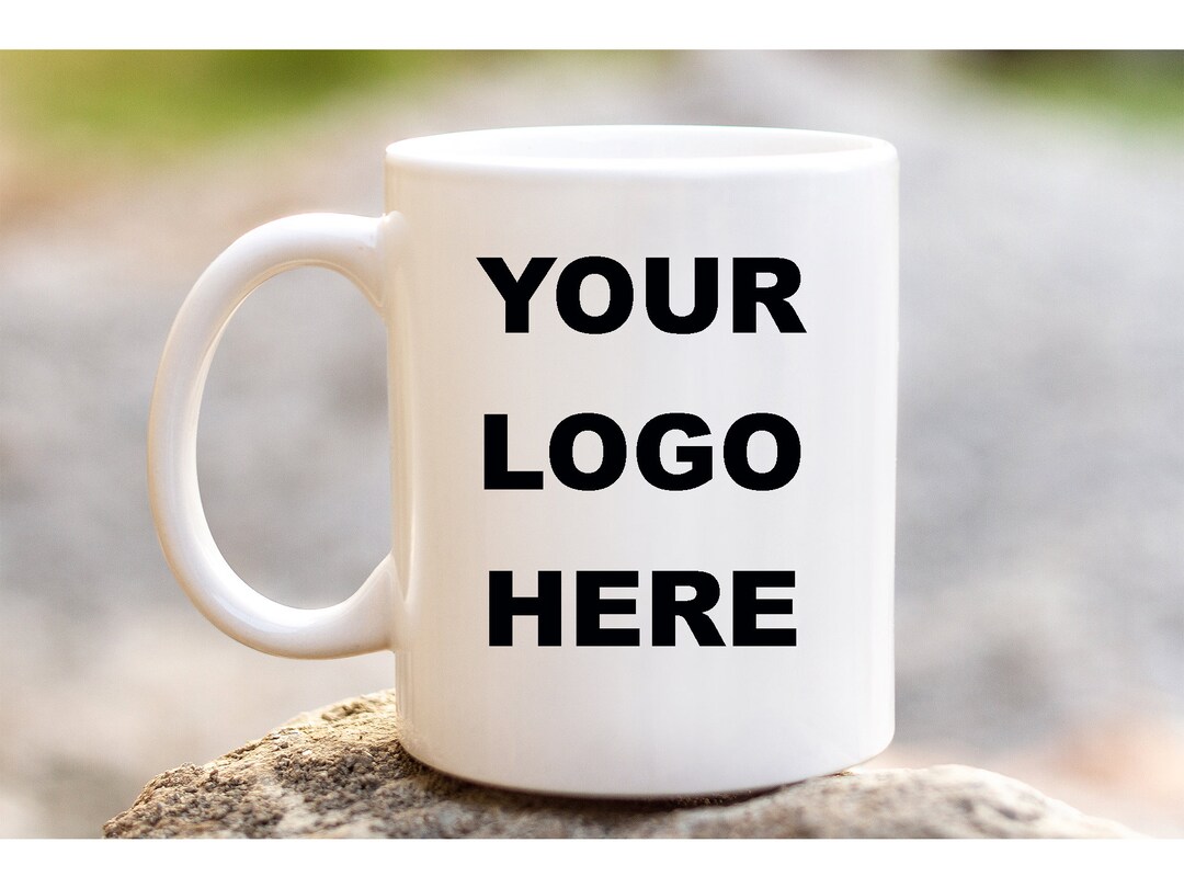 Custom Logo Mugs, Custom Text Mug, Custom Text Gift, Personalised Gift ...