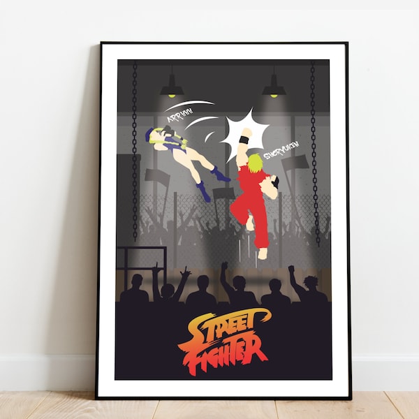 Street Fighter Poster - Etsy UK
