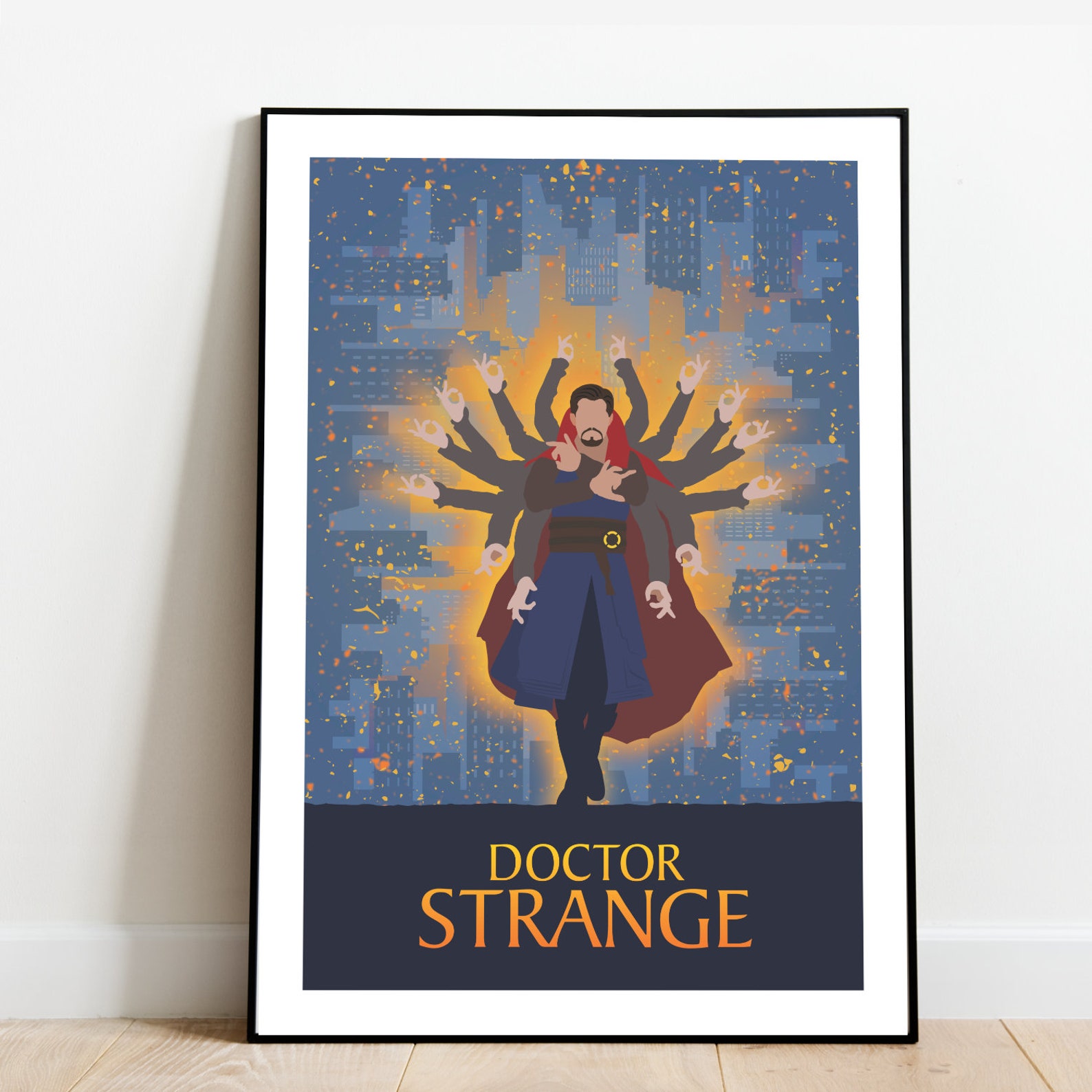 Doctor Strange Wall Art Marvel Inspired Poster Digital Print - Etsy UK