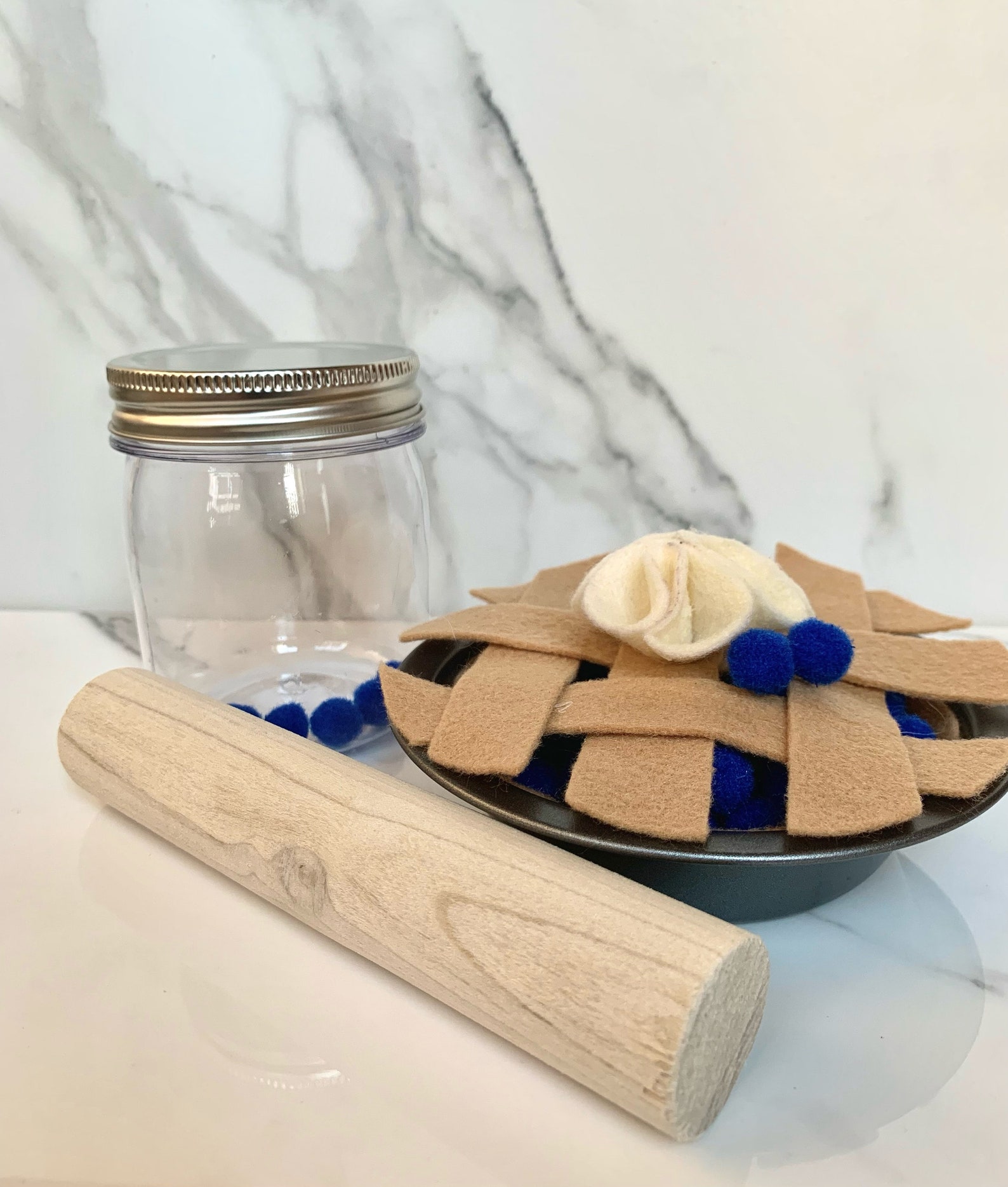 Toy Pie Making Set Felt Foods - Etsy