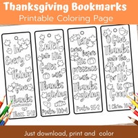 Printable Fall Color Your Own Bookmarks. for Classroom, Fall Party ...