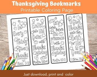 Easter Printable Bookmarks, Coloring Bookmarks, Printable Bookmarks ...