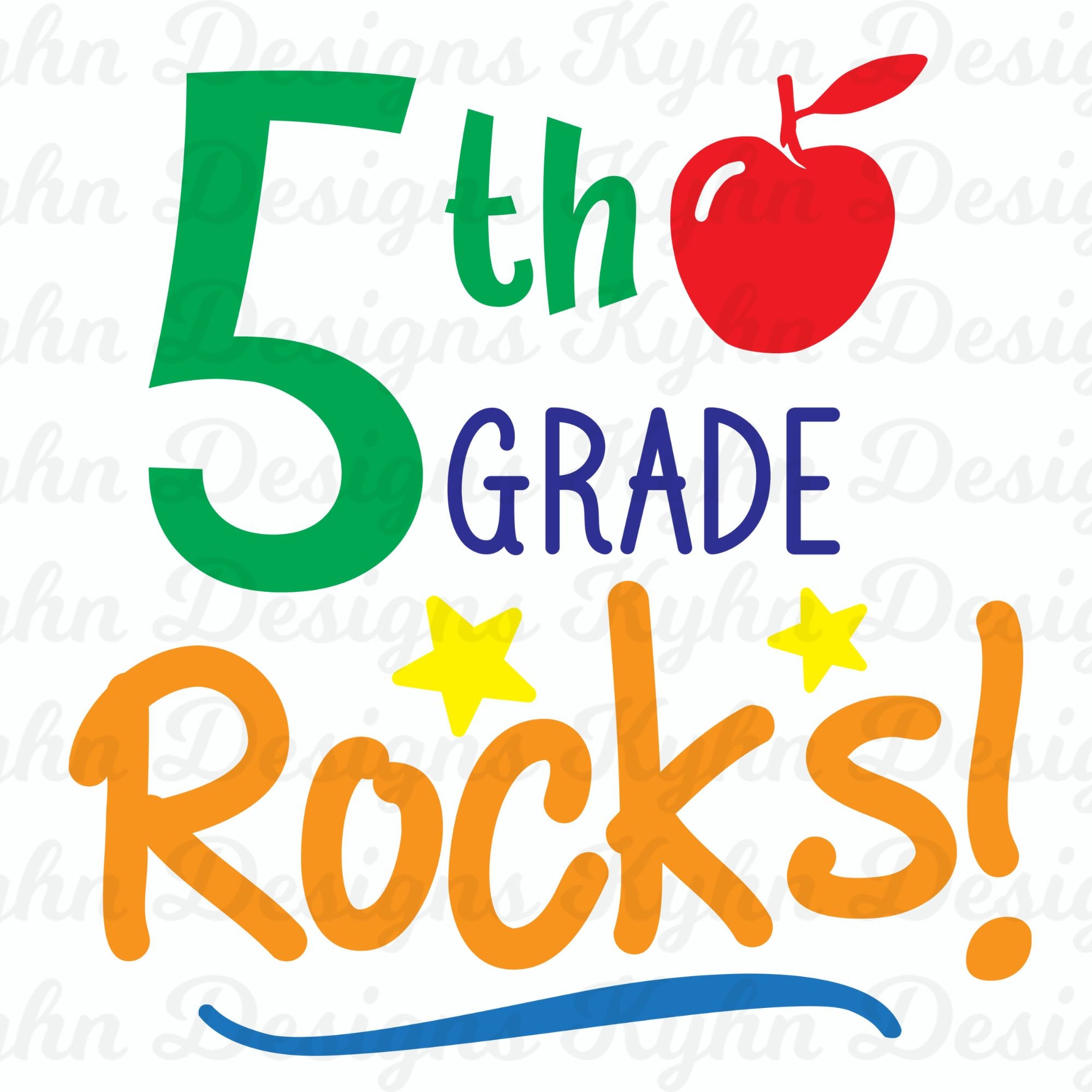 5th Grade Rocks SVG Back to School SVG School SVG Kids Svg - Etsy UK