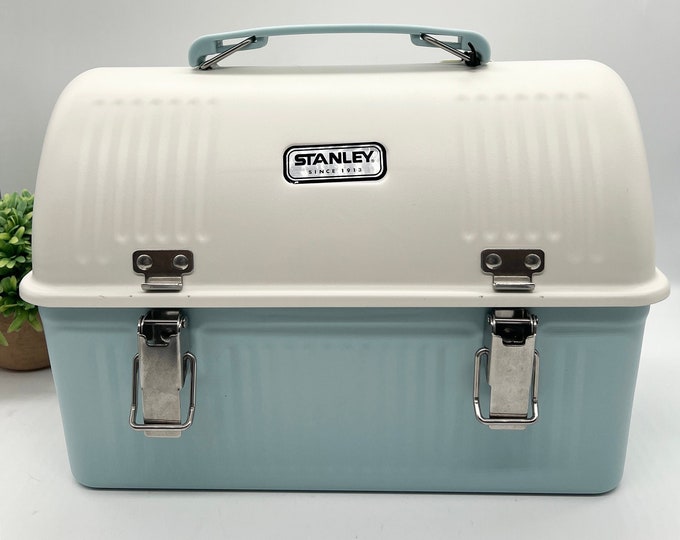 Stanley Lunchbox Metal -new With Tags - Color: Soft Blue and White ...