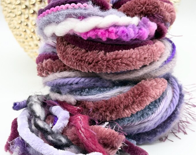 Texture Yarn Bundle: MAJESTY 17 Unique Fiber Yarns X 1 Yard - Etsy