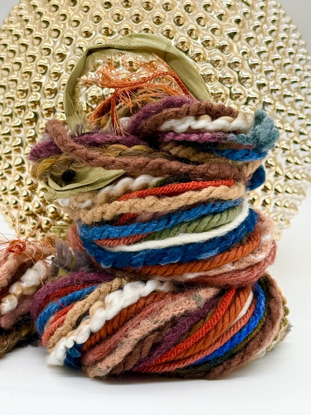 NIGHT HARVEST Yarn Sample Bundle: 20 Unique Fiber Yarns,x 1+ Yard Each ...