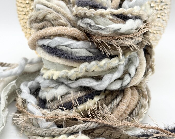 BIRCH Fiber Pack Yarn Sari Bundle 19 Yards Total (1 Yards of Each ...
