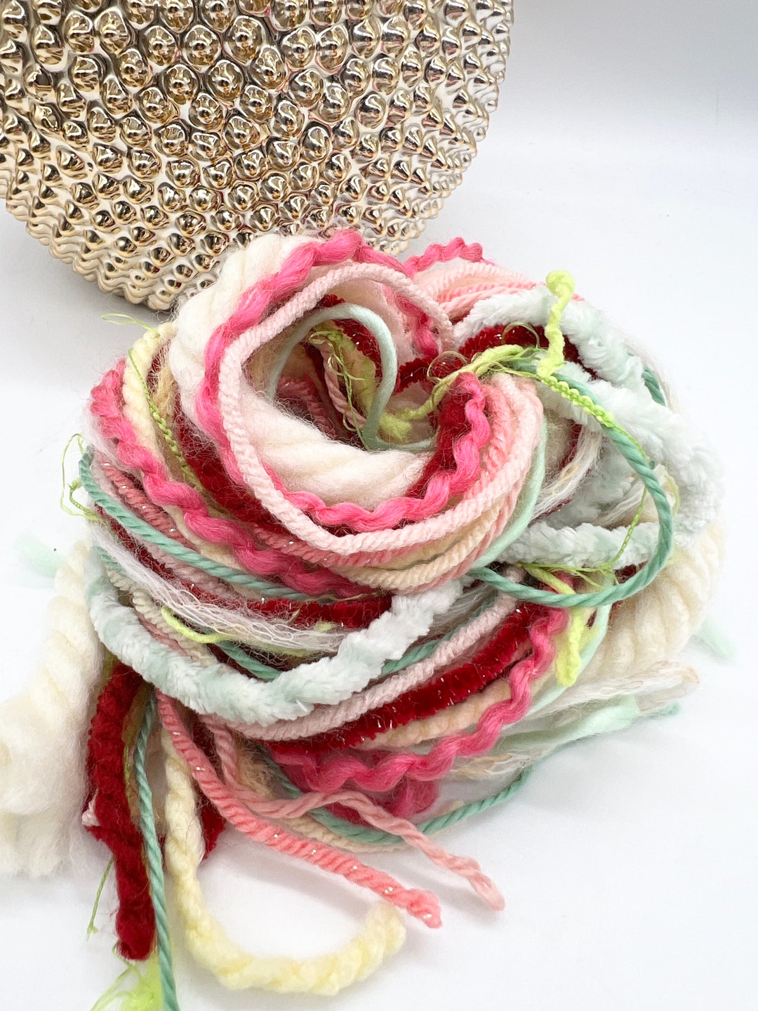 Strawberry Banana Fiber Sample Pack 1x 15 Yards Total (1 Yards of Each ...