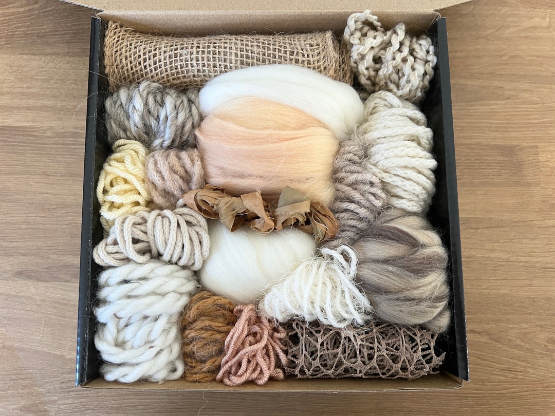 Fiber Pack Earthy Yarn Fiber 60 Total Yards Curated Yarn Collection ...