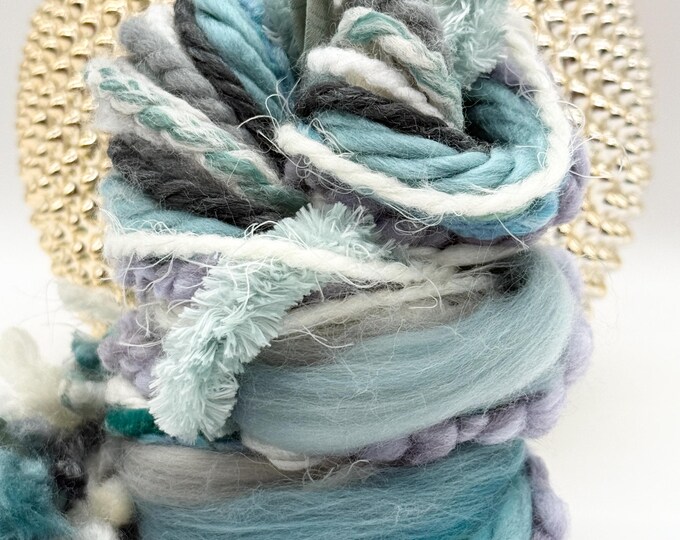 Mini Yarn Bundle: MISTY WATERS 18 Unique Fiber Yarns X 1 Yard - Etsy