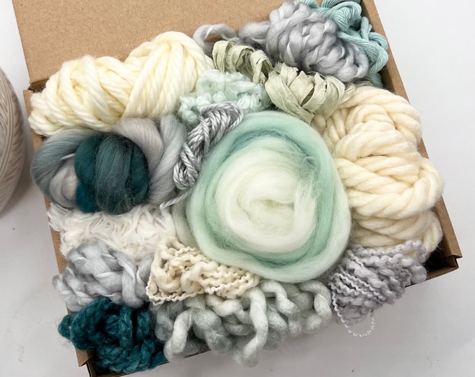 Fiber Art Supply, Yarn Samples, Over 30 Yards, Includes Beautiful Hand ...
