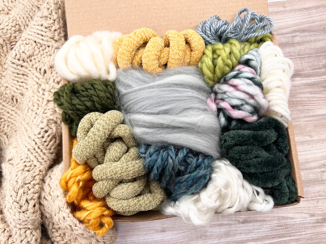 Yarn Bundle Pack 40 Yards Fiber Collection weaving Macraweave Crafting ...