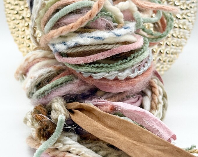 Art Yarn Sample Bundle: GARDEN SWING 21 Unique Fiber Yarns,x 1 Yard ...