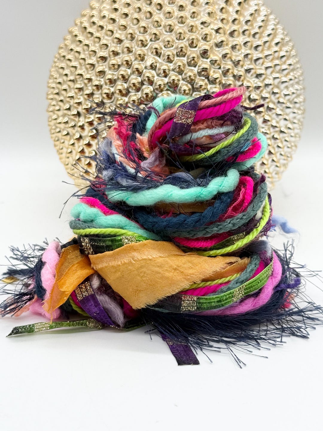 Manic Monday Yarn Fiber Bundle 13yards Total (1 Yards of Each) | Fiber ...