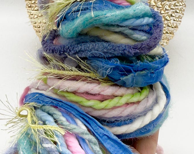 HYDRANGEA Yarn Texture Sample Bundle: 18 Unique Fiber Yarns,x 1 Yard ...