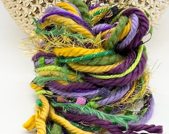 Fairy Parade Fiber Pack Yarn Sari Bundle 12 Yards Total (1 Yards of ...