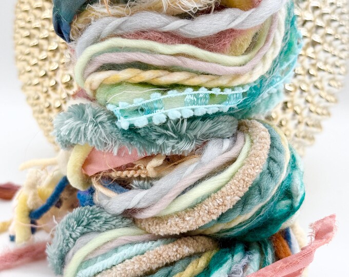 SEABREEZE SUNRISE Yarn Sample Bundle: 21 Unique Fiber Yarns,x 1 Yard ...