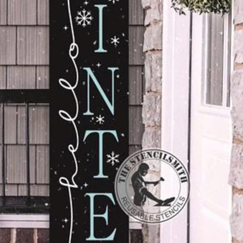 Winter Porch Sign - Etsy