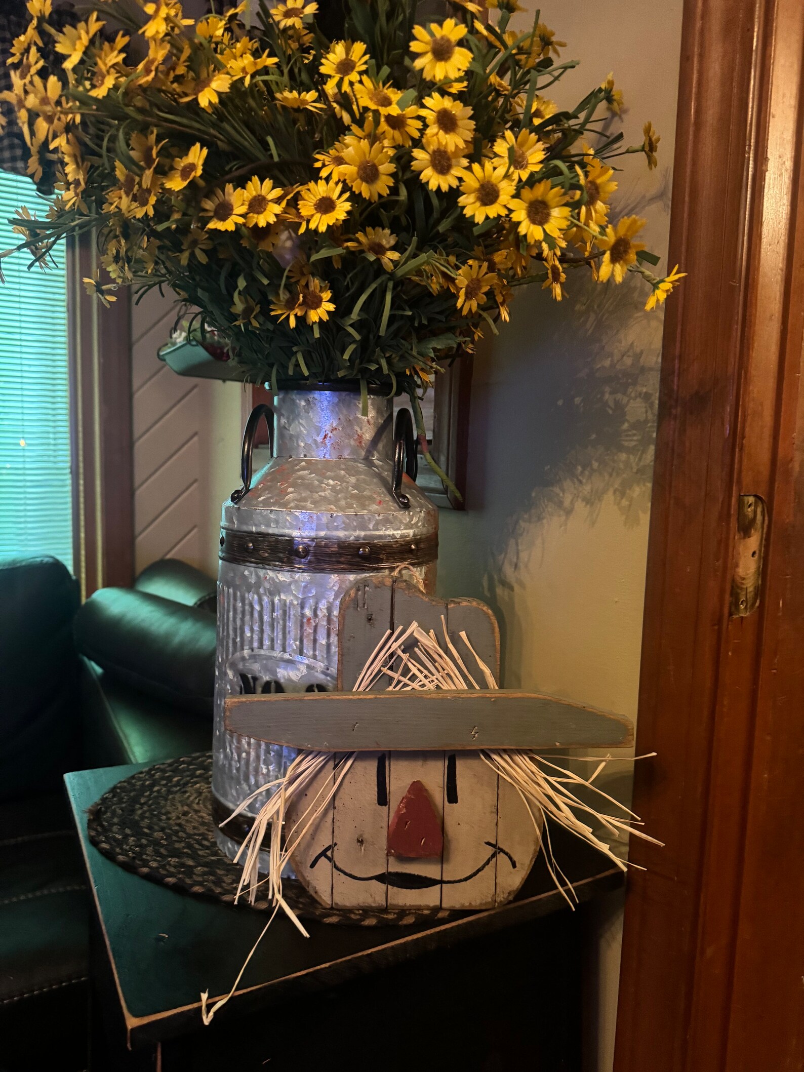 Wood Scarecrow, Fall Decor, Seasonal Decor, Primitive Scarecrow - Etsy