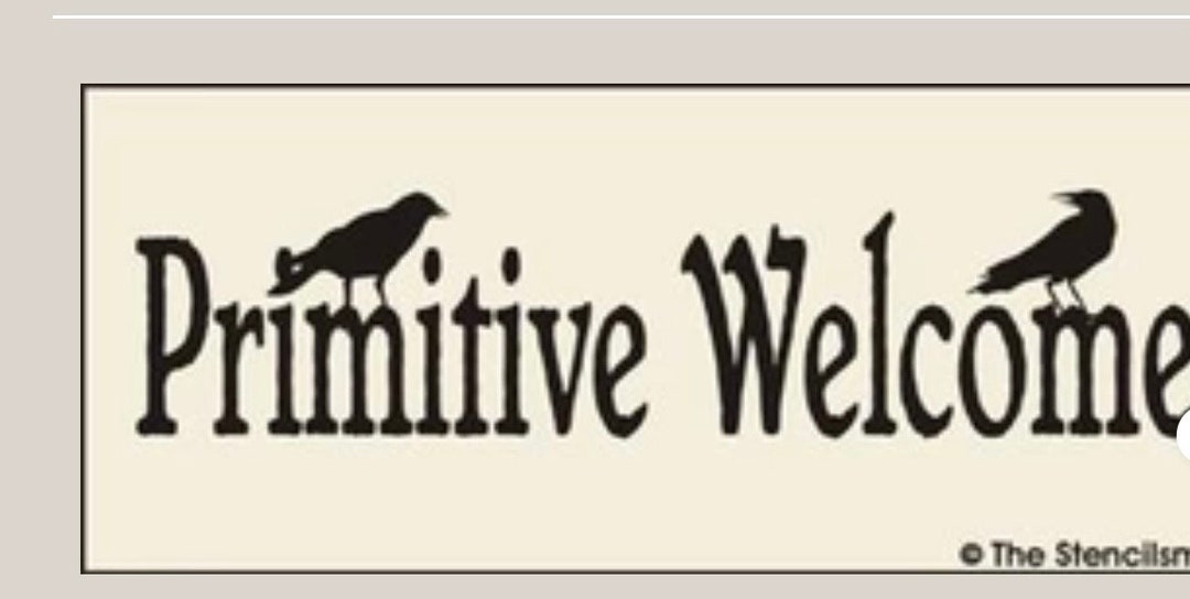 Primitive Sign, Primitive Sign With Crows, Primitive Word Sign, Crows ...