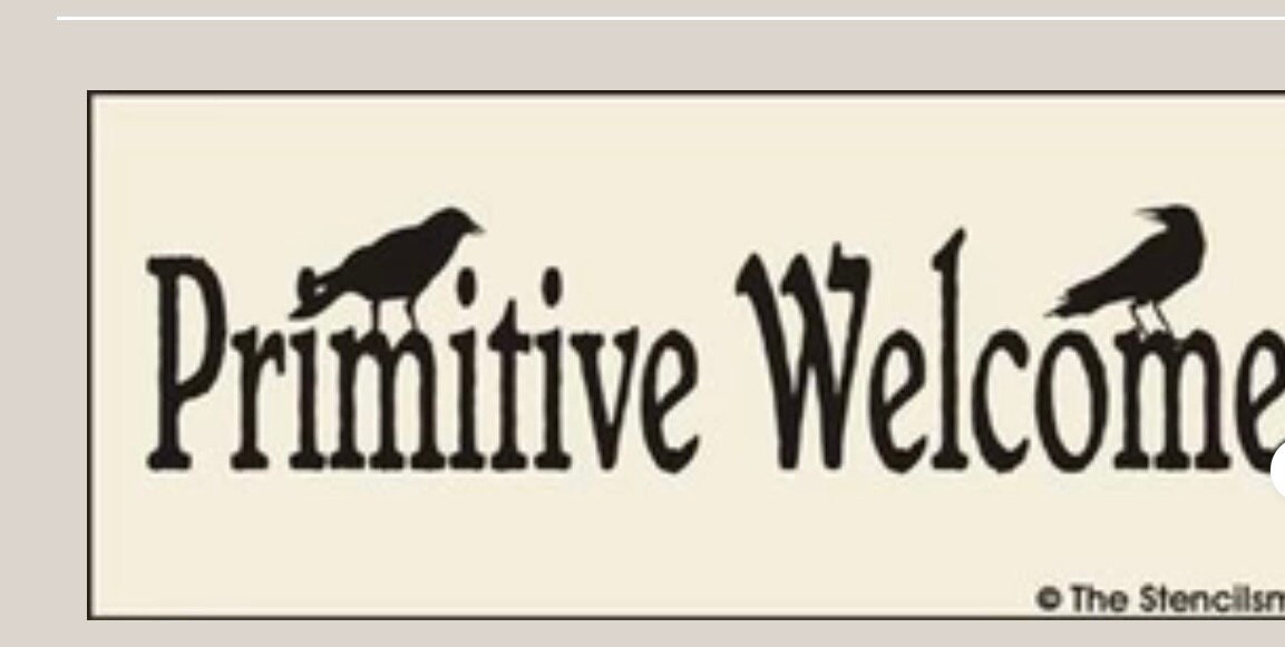 Primitive Sign, Primitive Sign With Crows, Primitive Word Sign, Crows ...