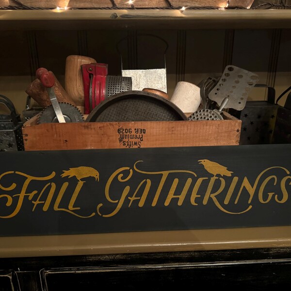 Primitive Fall Decor - Etsy