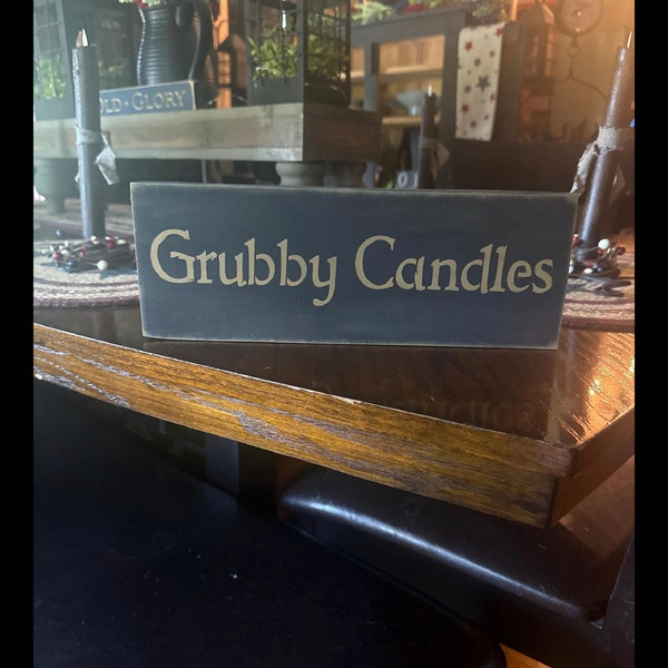 Grubby Candle - Etsy