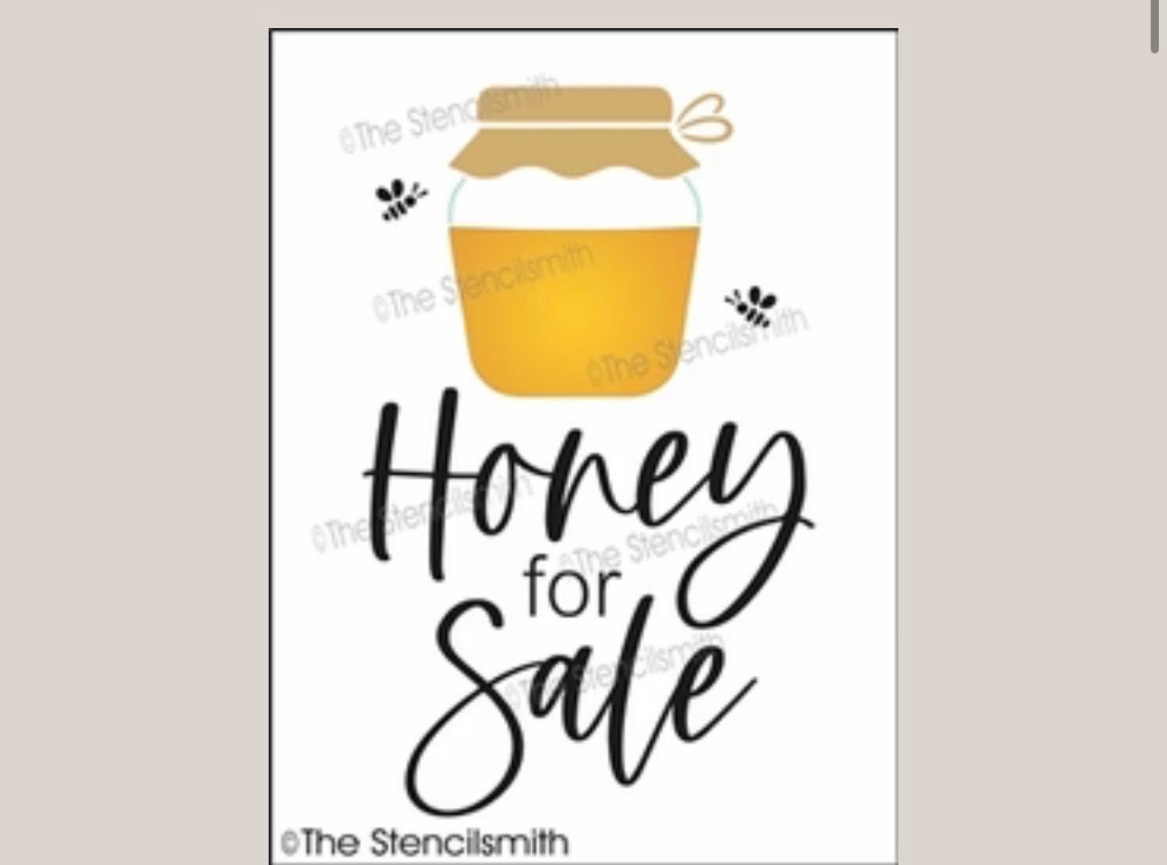 Honey for Sale Wood Sign, Bee Decor, Bee Sign, Summer Decor, - Etsy