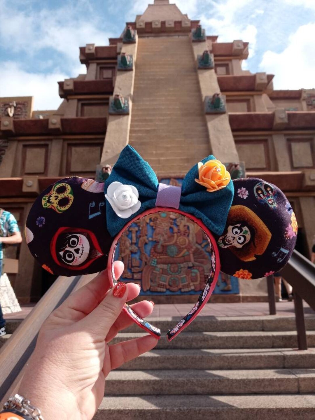 Coco Mickey Ears, Remember Me Mickey Ears, Day of the Dead Mouse Ears ...