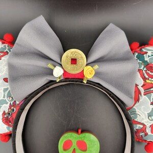 Mushu Mickey Ears, Mulan Mickey Ears, Magic Kingdom Mickey Ears, Epcot ...