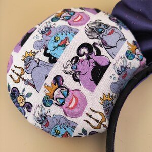 Ursula Mickey Ears, Hollywood Studios Mouse Ears, Magic Kingdom Mouse ...