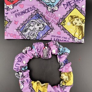 3 Pack Disney Scrunchies, Disney Princess Scrunchies, Tinkerbell ...