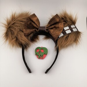 Chewbacca Mickey Ears, Star Wars Mouse Ears, Wookie Mickey Ears ...