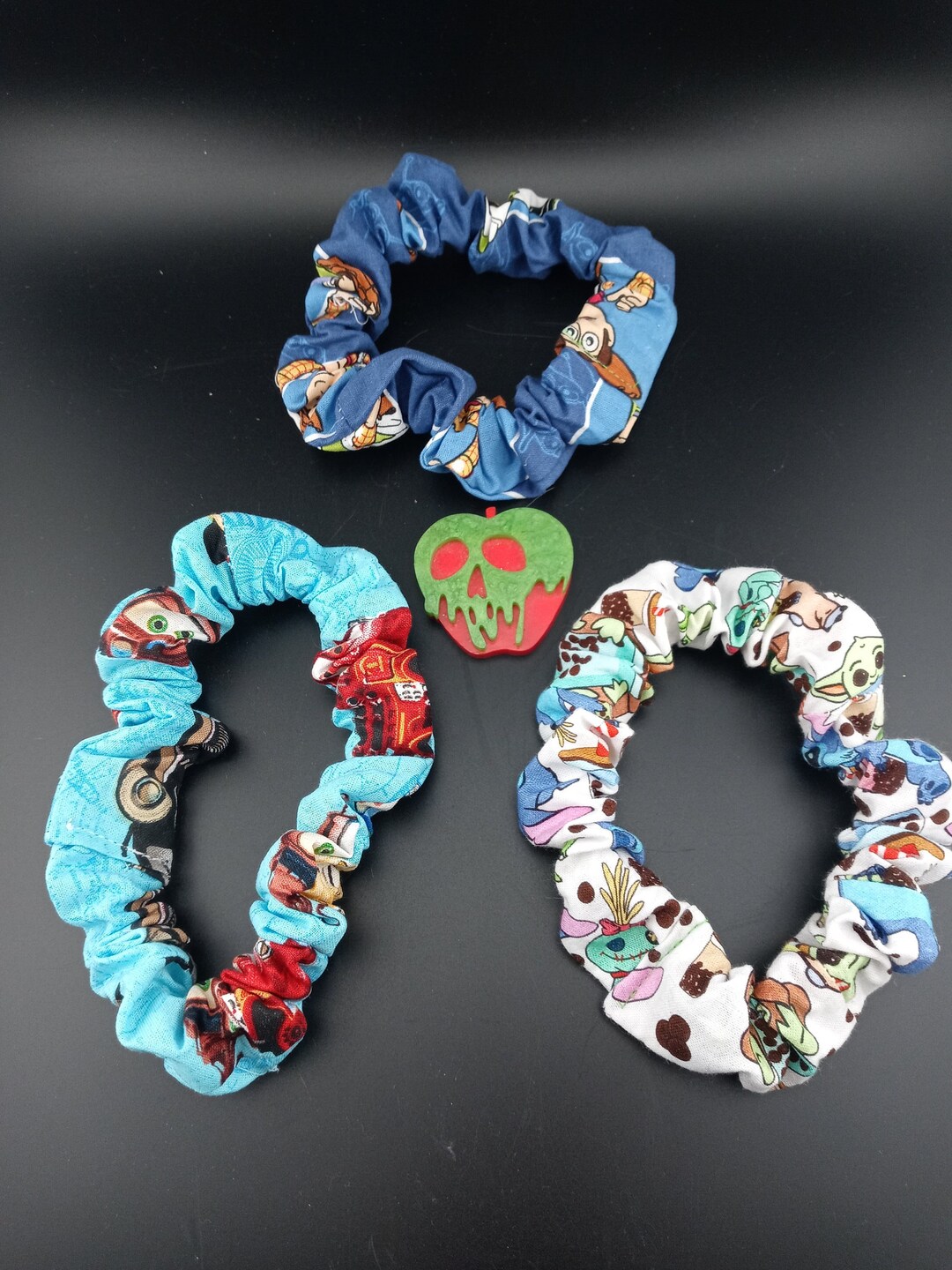 3 Pack of Scrunchies-toy Story Scrunchie, Stitch Scrunchie, Stitch and ...