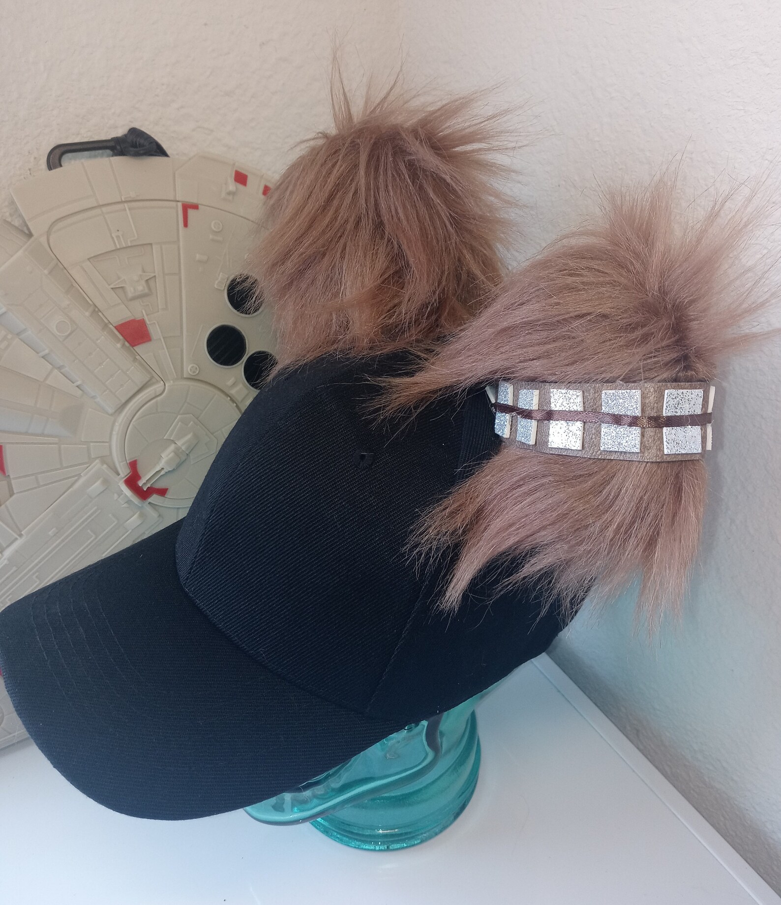 Chewbacca Mouse Ears Baseball Hat, Star Wars Mouse Ears Ball Cap ...