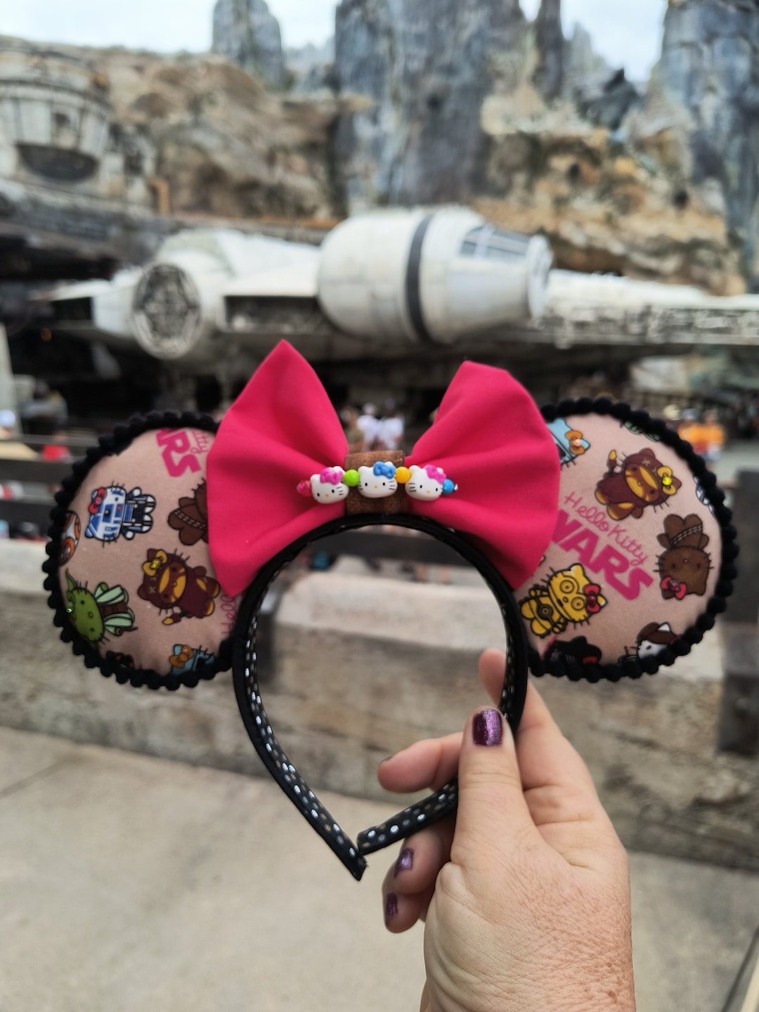 Star Wars Hello Kitty Mickey Ears, Hollywood Studios Mouse Ears, Galaxy ...