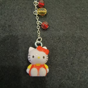 Hello Kitty Dangle, Kitty Straw Charm, Fancy Straw Bling, Regular Straw ...