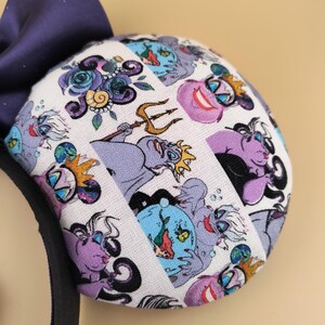 Ursula Mickey Ears, Hollywood Studios Mouse Ears, Magic Kingdom Mouse ...