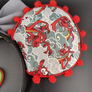 Mushu Mickey Ears, Mulan Mickey Ears, Magic Kingdom Mickey Ears, Epcot ...