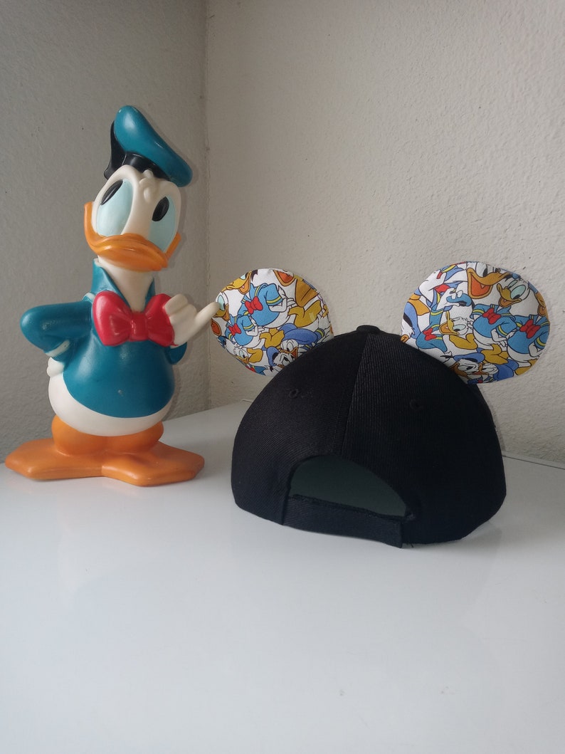 Donald Duck Baseball Hat Mickey Ears Magic Kingdom Baseball - Etsy