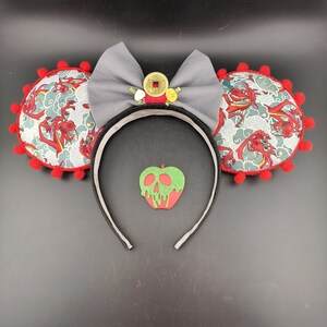 Mushu Mickey Ears, Mulan Mickey Ears, Magic Kingdom Mickey Ears, Epcot ...