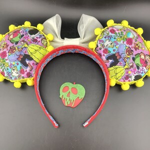 Beauty and the Beast Mickey Ears, Magic Kingdom Mouse Ears, Disneyland ...