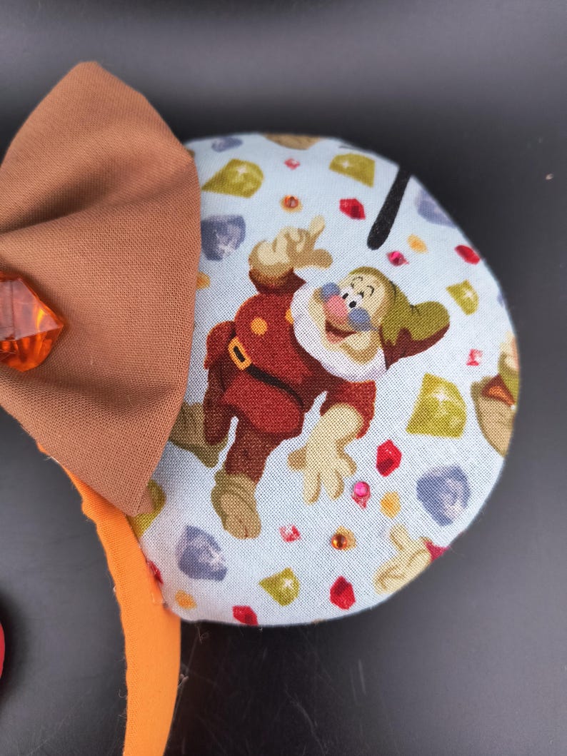 7 Dwarfs Mickey Ears, Mine Car Ride Mickey Ears, Fantasyland Mickey ...
