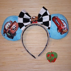 Lighting Mcqueen Mickey Ears, Tow Mater Mickey Ears, Pixar Mickey Ears ...