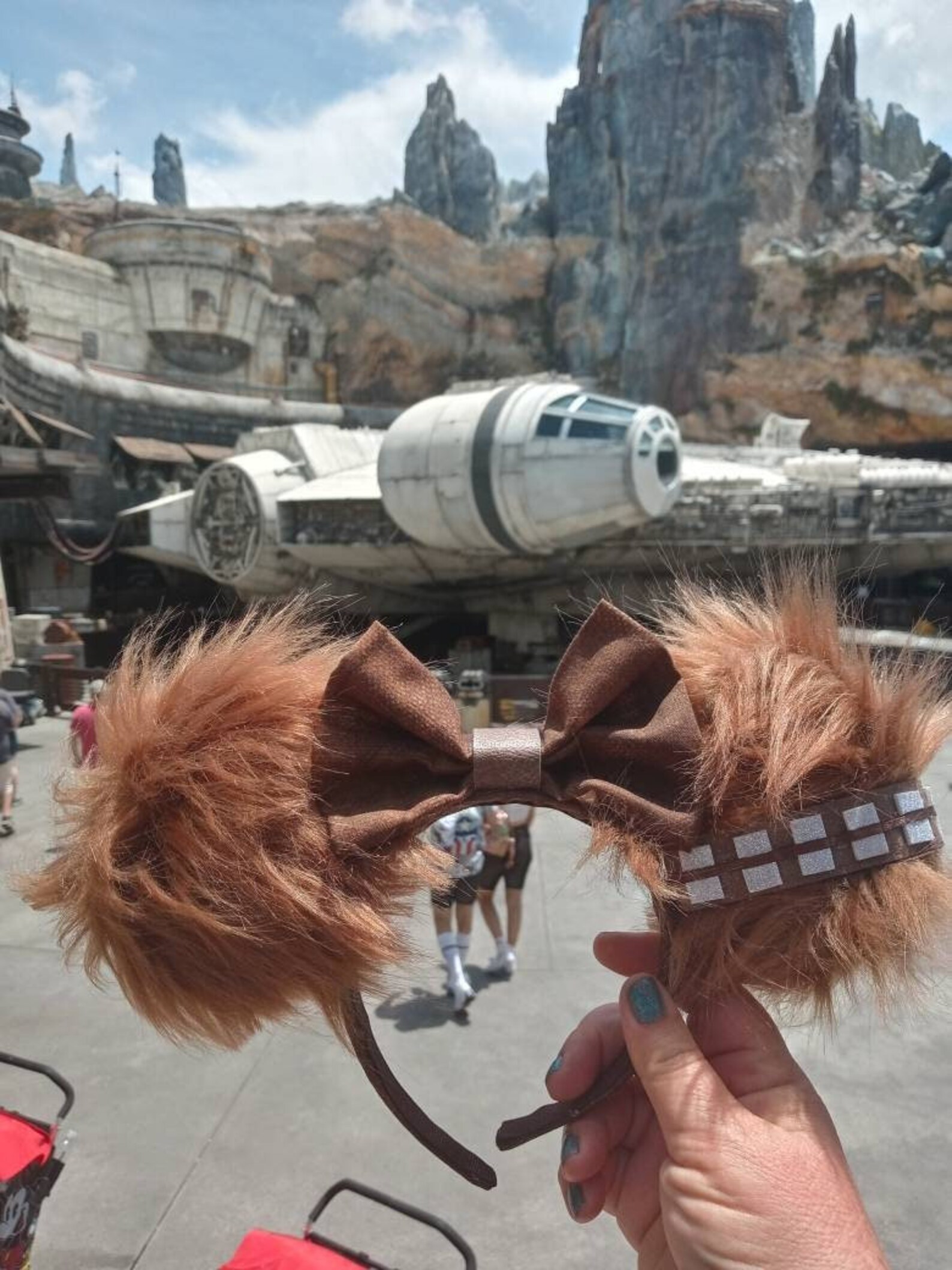 Chewbacca Mickey Ears, Star Wars Mouse Ears, Wookie Mickey Ears ...