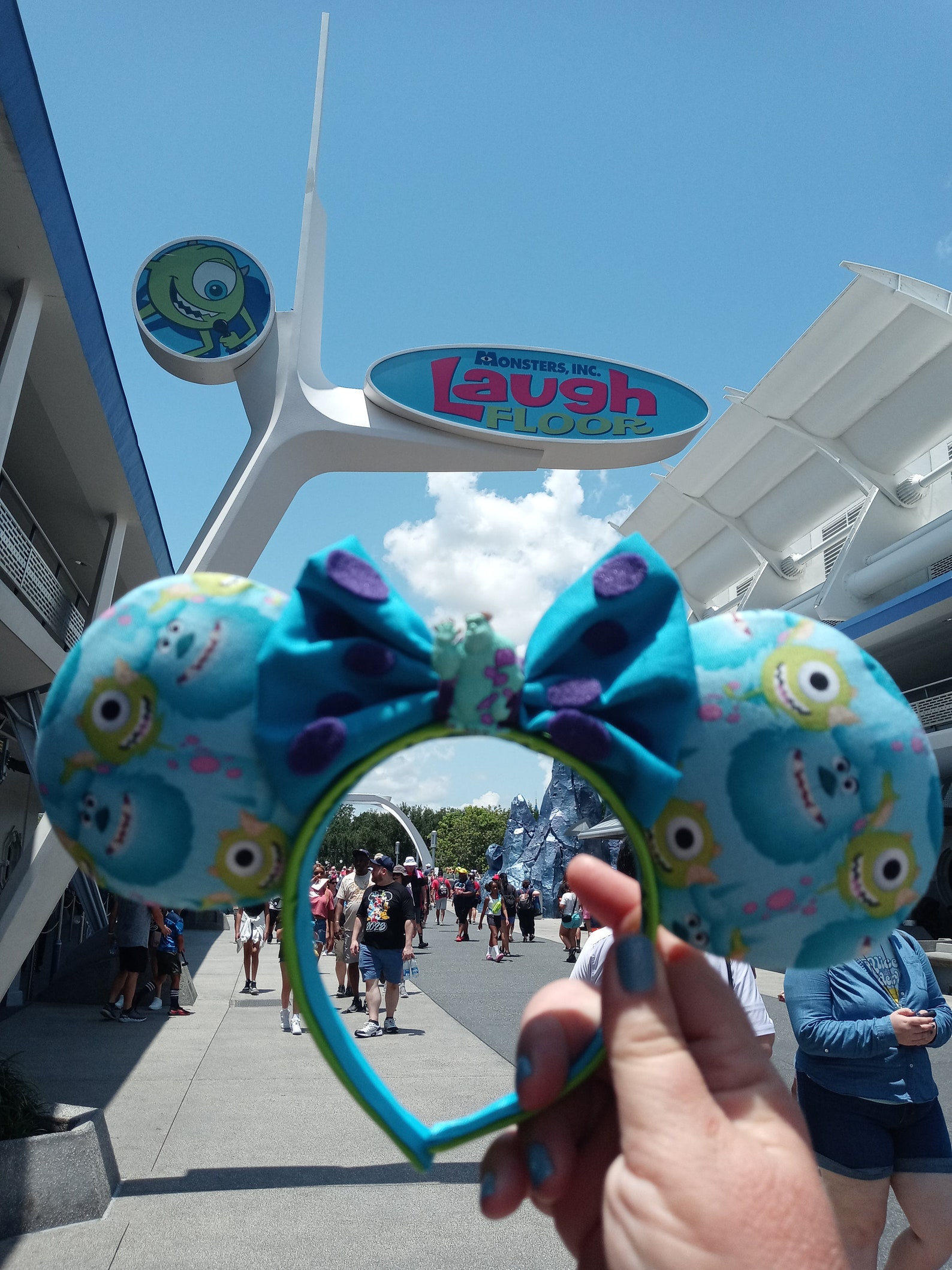 Monsters Inc Mickey Ears, Sulley Mickey Ears, Mike Mickey Ears, Mouse ...