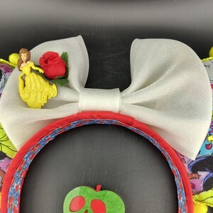 Beauty and the Beast Mickey Ears, Magic Kingdom Mouse Ears, Disneyland ...